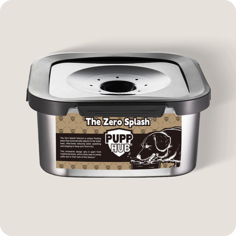 Zero Splash Dog Bowls – No Spill Water Bowls – PuppHub